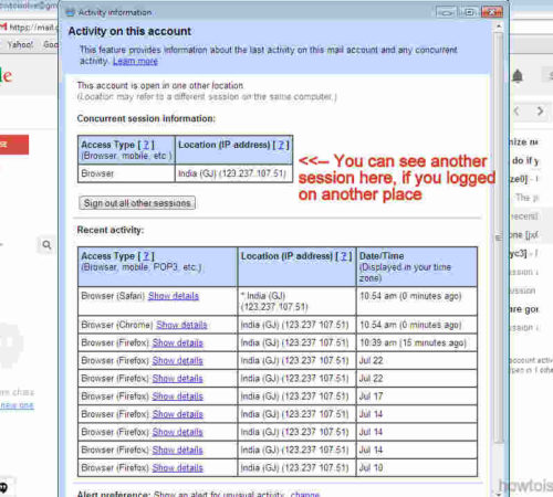 How to Sign Out opened Gmail Account Remotely from Mac and iDevice ...