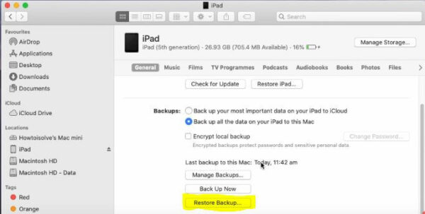 How to Find & Restore Old Backup on iPhone, iPad