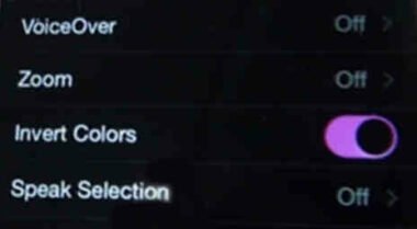 How to Turn on & View the inverted Colors Screen on iPhone, iPad, and Mac