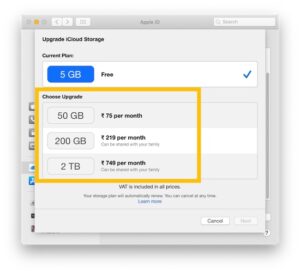 How to Upgrade iCloud Storage Plans on iPhone, iPad, Mac, PC