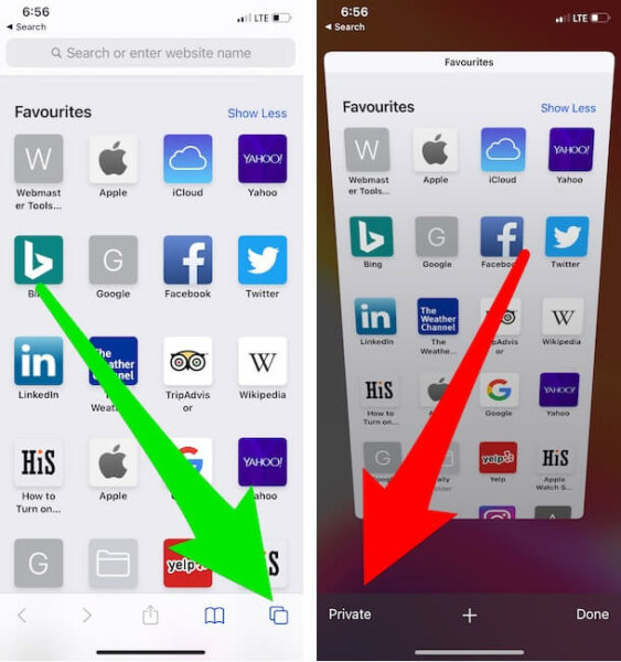How to Enable Private Browsing On iPhone and iPad in iOS 26: Safari ...