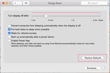 How to Change Sleep Time on MacBook or iMac