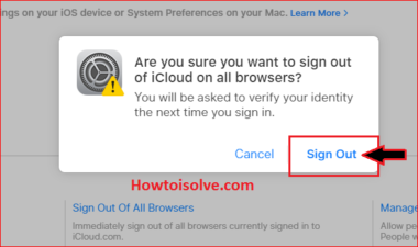 How to Remotely Sign out iCloud on All Browsers on Mac, PC