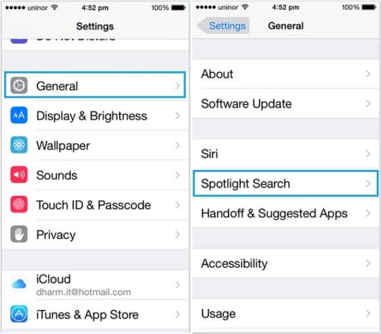 How to manage and customize spotlight search in iPhone, iPad