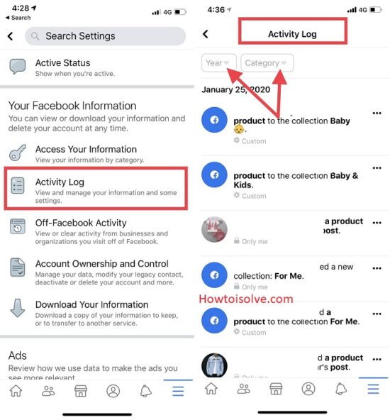 How to Find and Delete Old Activity Log from Facebook in 2023