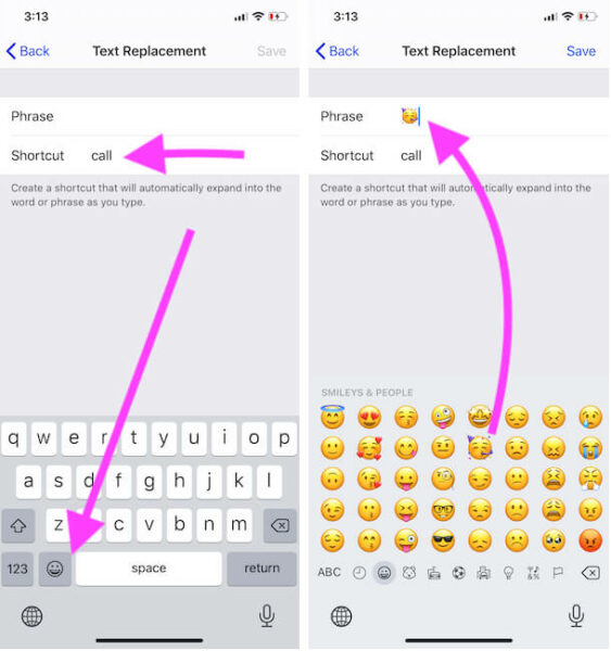 How to use text replacement shortcuts on iPhone and Mac