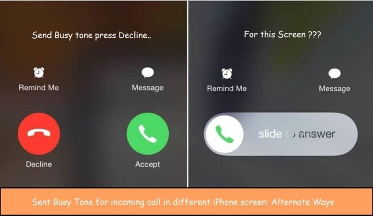 How to Send Busy Tone from iPhone for Incoming Call (13 Ways)