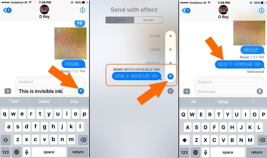 How To Send Invisible Ink Or Hidden IMessage From IPhone iOS 17 5 1 