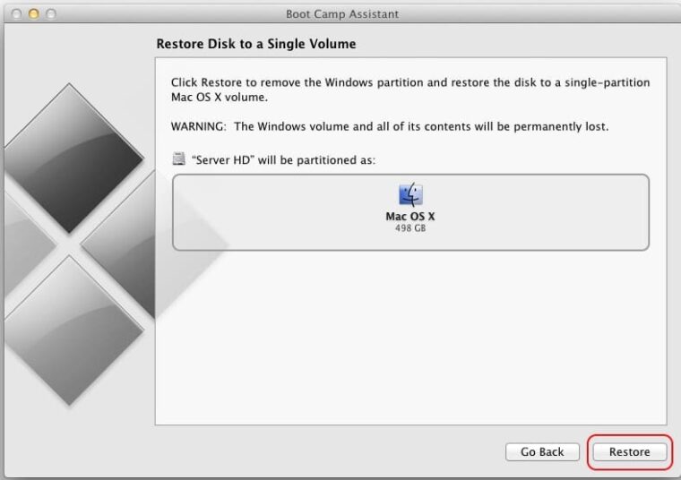 How to Remove Windows Boot Camp Partition From Mac
