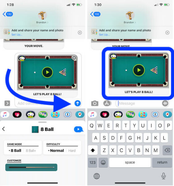 How to Play 8 ball on imessage on iPhone (iOS 26)