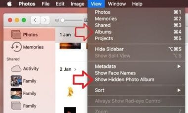 How to Unhide/Hide Photos on Mac