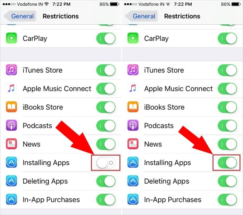 Fix Missing App Store icon on iPhone 17, 16