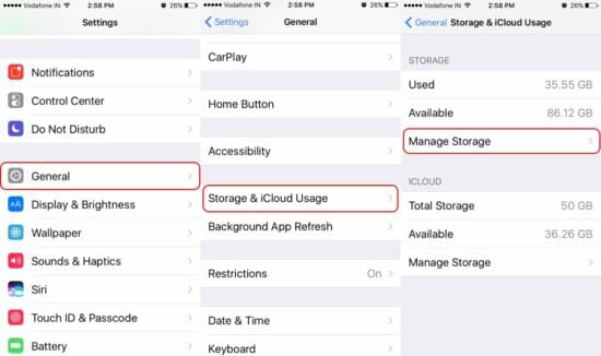 How to delete Documents and Data on iPhone and iPad