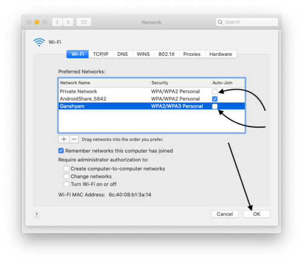 How to Forget a WiFi Network on Mac