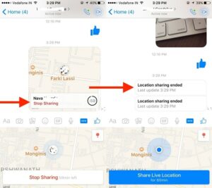 How to Share Location on Facebook Messenger iPhone, Android