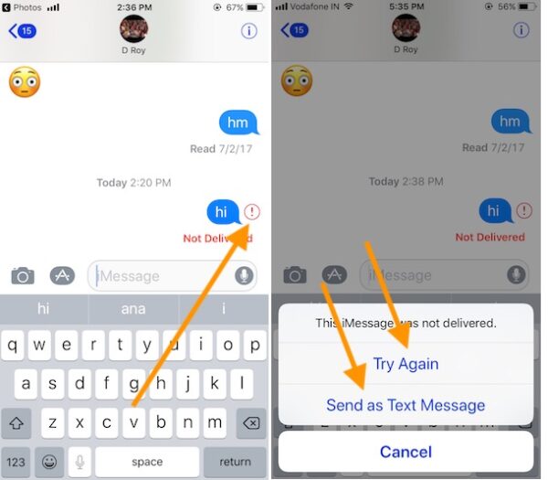 How to Fix iMessage Not Delivered on iPhone 15, 14 (iOS 17)