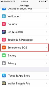 How to Turn on Emergency SOS on iPhone 15 ,14 (in iOS 26)