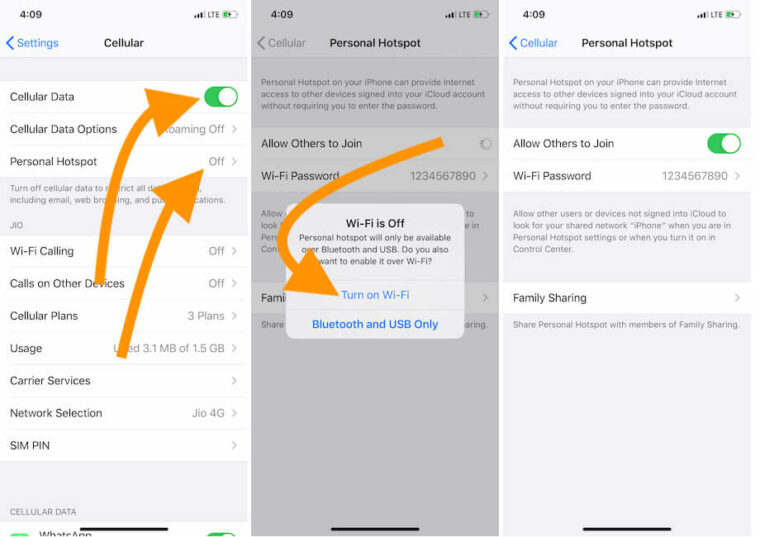 How to Setup Personal Hotspot on iPhone 12 Pro Max,11, any iPhone