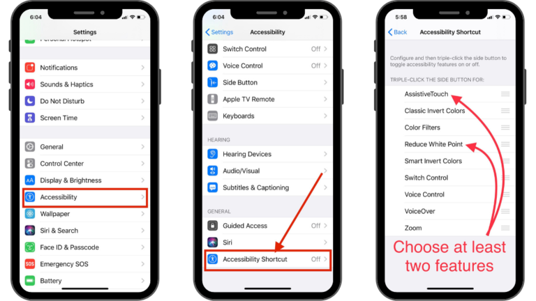 How to Use the Accessibility Shortcut on iPhone and iPad