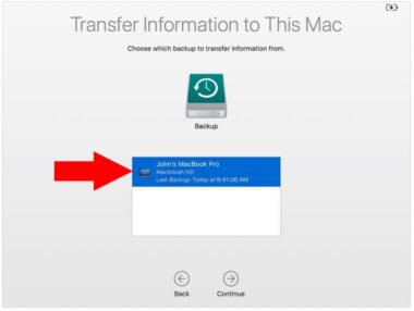 Restore Backup on New iMac Pro from Old iMac, MacBook: Monterey