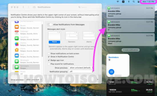 How to Manage Grouped Notifications on iPhone 15, MacBook