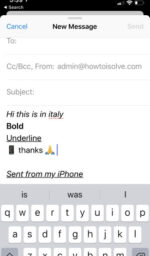 How to Change Font Style on iPhone Notes, Mail, Safari
