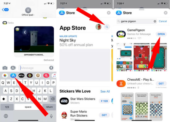 How to Play Tanks on iMessage Games on iPhone (iOS 17.2.1)