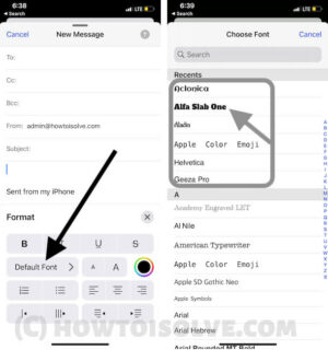 How to Change Font Style on iPhone Notes, Mail, Safari