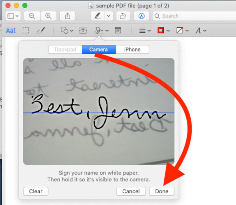 \ How to Add Signature to PDF Using Preview On Mac