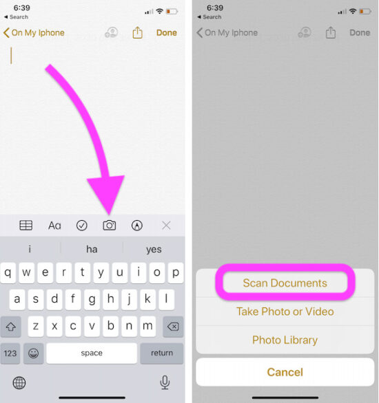How to Scan Documents on Your iPhone or iPad Using Notes App
