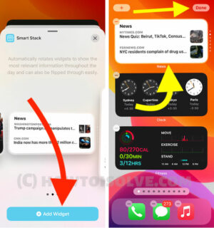 How to Add or Edit the Smart Stack of Widgets on iPhone