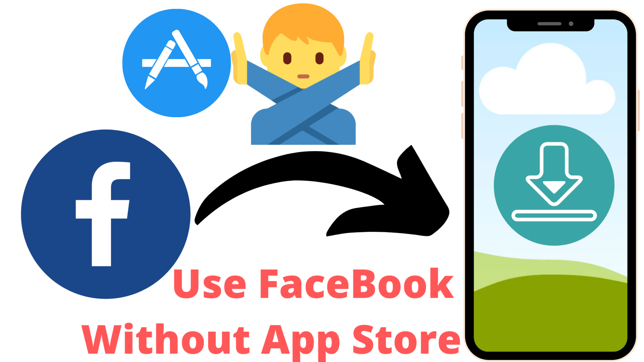 How to Download Facebook Without App Store on iPhone, iPad