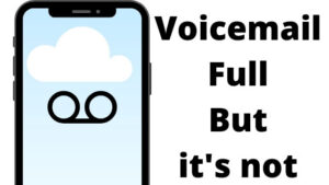 Real Fix on iPhone Voicemail Full But it, Still Showing After Deleted