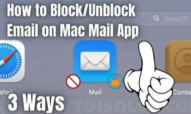 How to Block/Unblock Email Address in Mac Mail App in 3 Ways