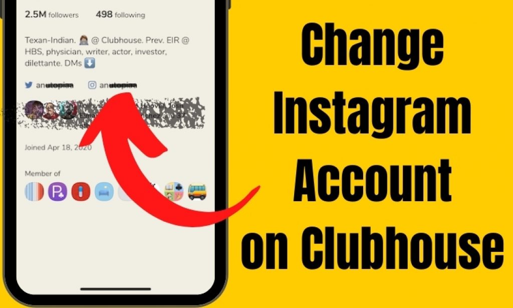 How to Change Your Instagram Account on Clubhouse App in 2025?