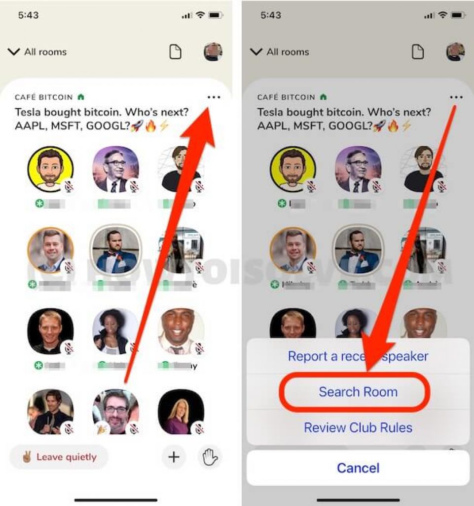 How to Use Room on Clubhouse Social App: Drop-in Audio App