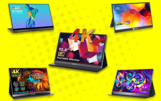 Best Portable Monitors for MacBook Pro in 2023: 4k, USB- C & Touchscreen