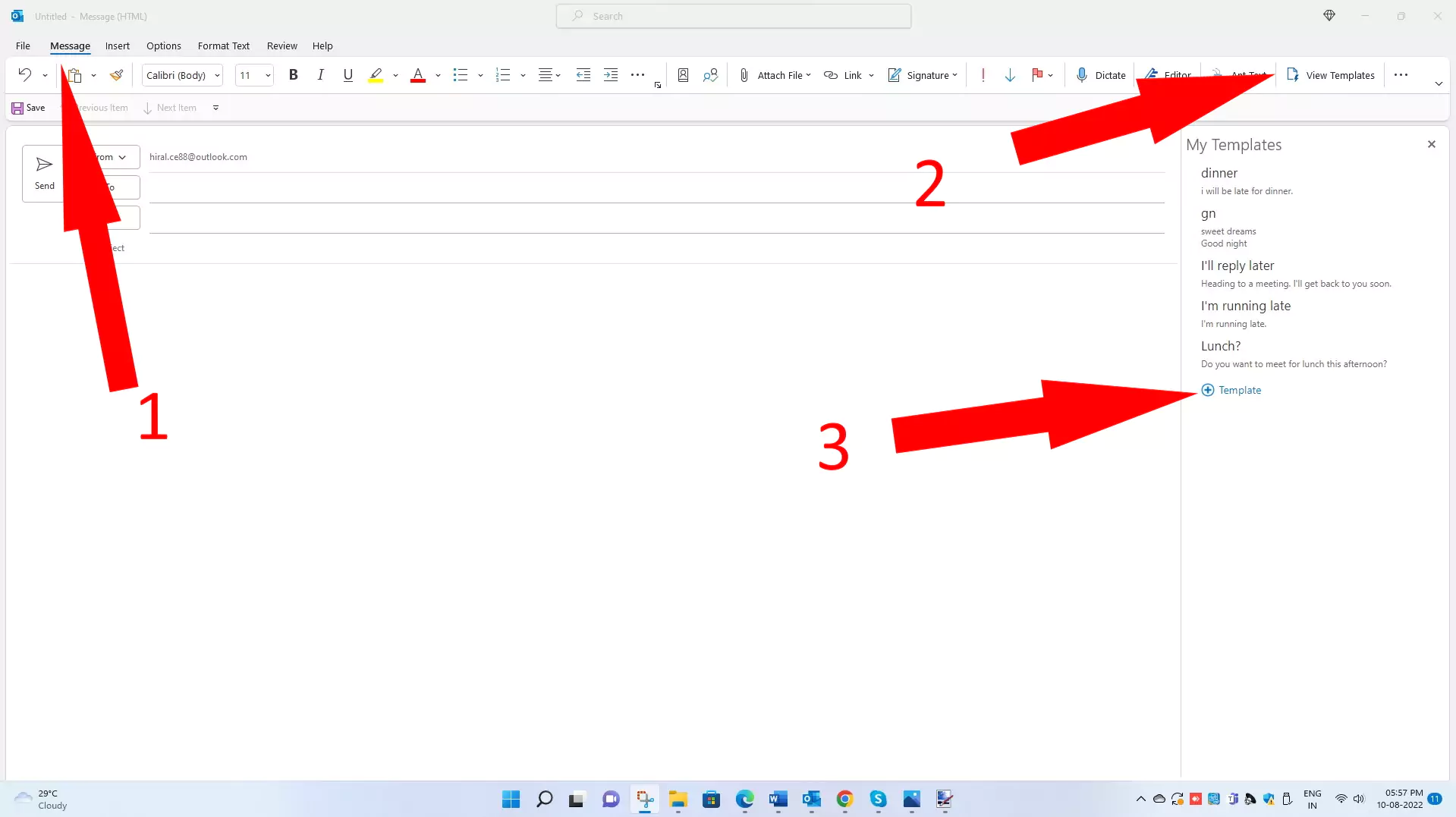 How To Create Use Email Templates In Outlook All Devices How To Create Use Email Templates In Outlook All Devices