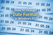 How to change date format windows 11 dd mm yyyy